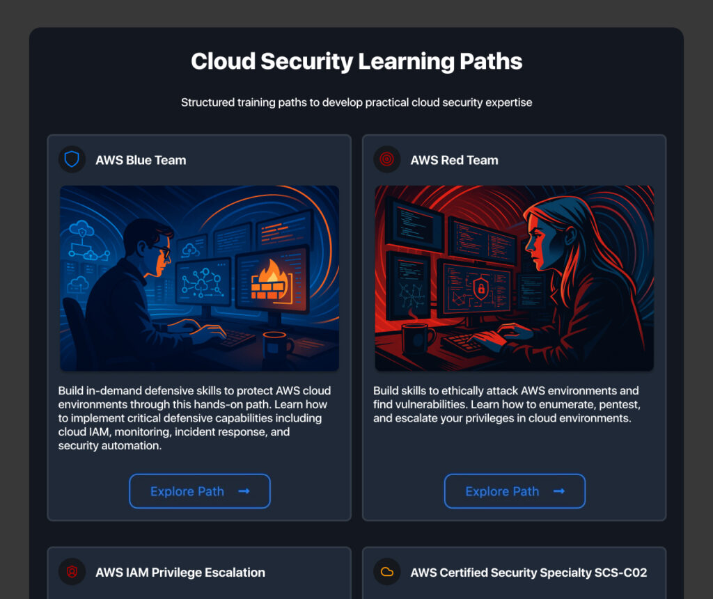 Introducing Learning Paths: Your Roadmap to Cloud Security Skills - Cybr
